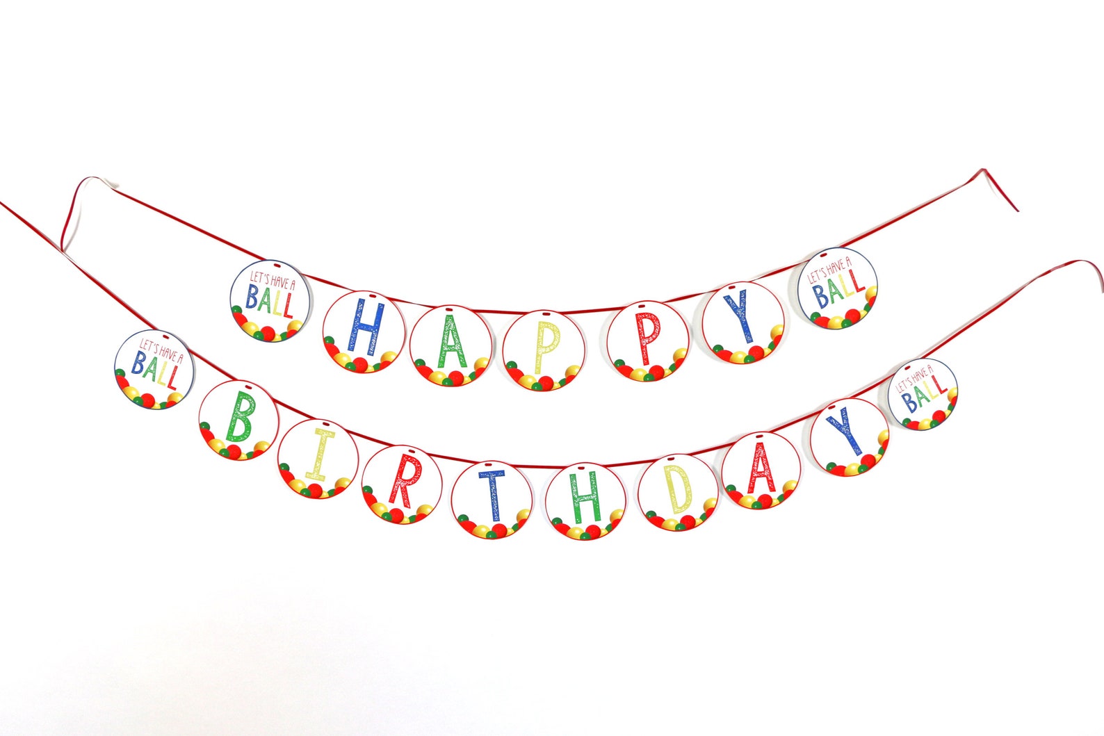 PRINTABLE the Ultimate Ball 1st Birthday Party Pack Ball - Etsy