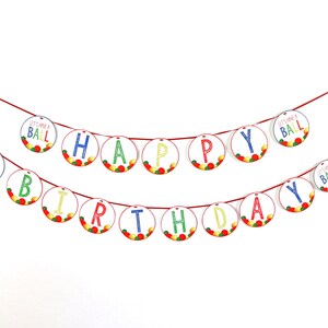 PRINTABLE the Ultimate Ball 1st Birthday Party Pack, Ball First ...