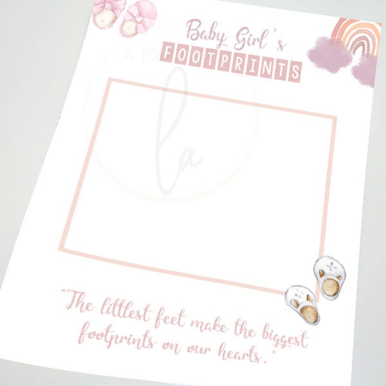 EDITABLE PRINTABLE Baby Book Pages for Girls Girl's Baby - Etsy