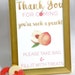 PRINTABLE Peach Party Favor Sign, Peach Birthday Favor Sign, Peaches ...