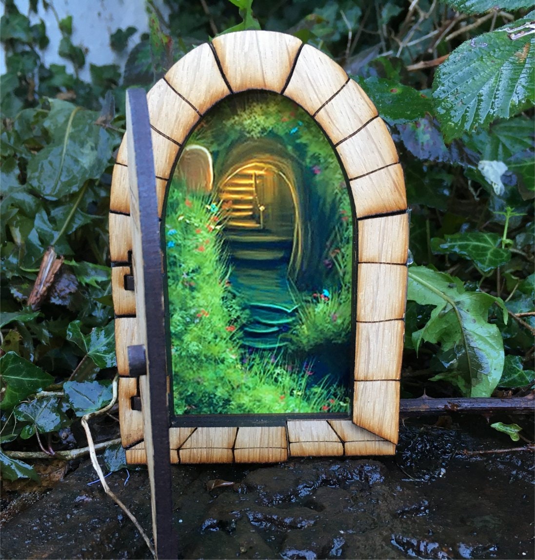 Personalised Opening Wooden Fairy/pixie Door - Etsy UK
