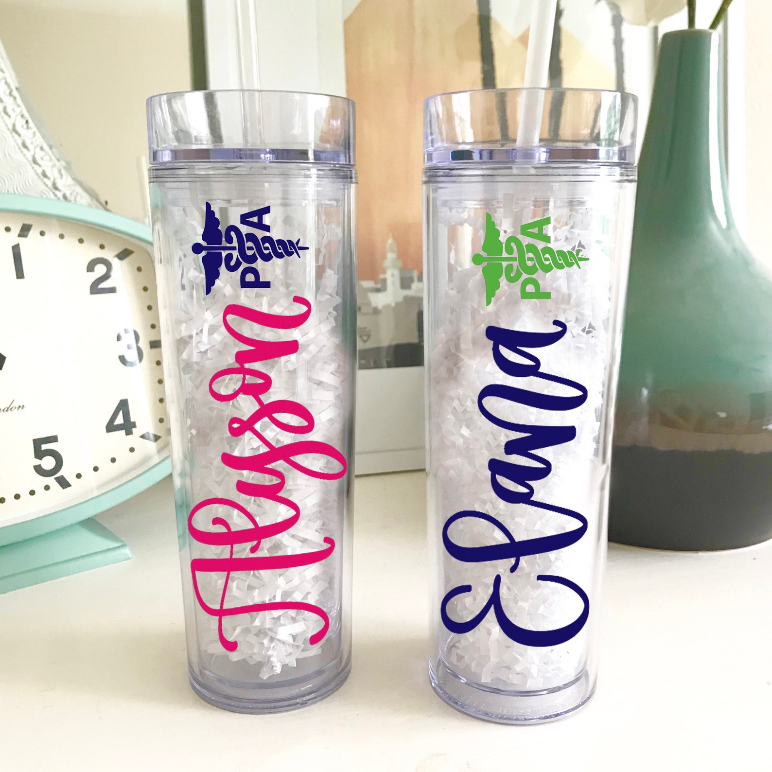 Physician Assistant Tumbler Personalized PA Week Gift PA Water Bottle ...