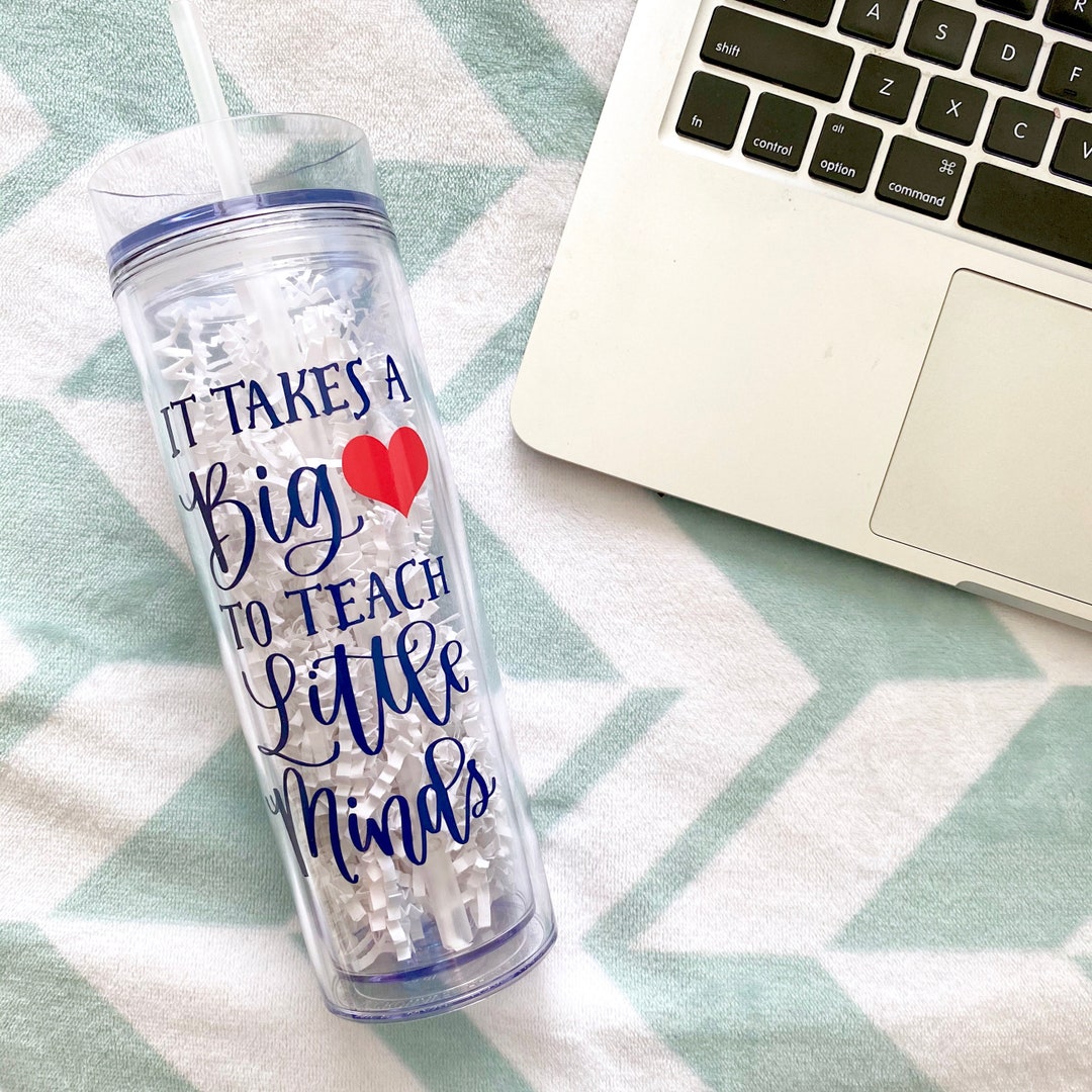 Teacher Appreciation Gift - Personalized Teacher Gift - It Takes A Big ...