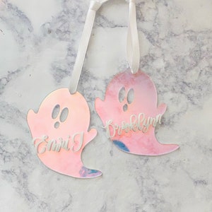 Halloween Basket Tags - Custom Halloween Name Tags - Trick or Treat Bag ...