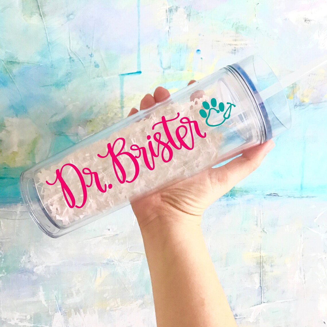 Vet Tech Tumbler Personalized Gift for Veterinarian Vet - Etsy