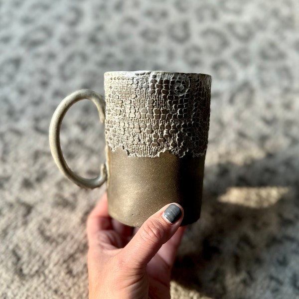 Lace Pottery - Etsy