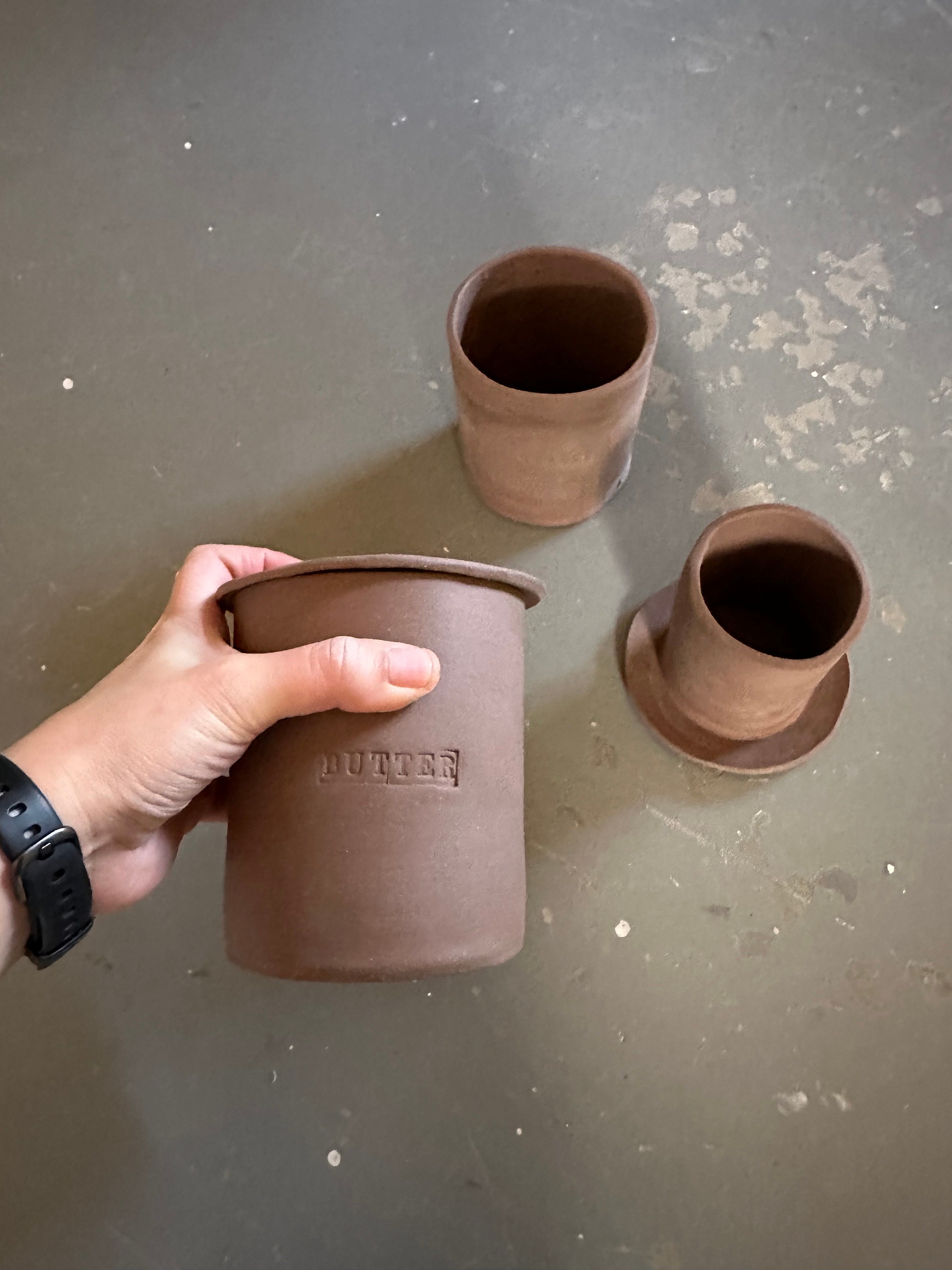 PDF Butter Keeper Printable Pottery Template - Etsy