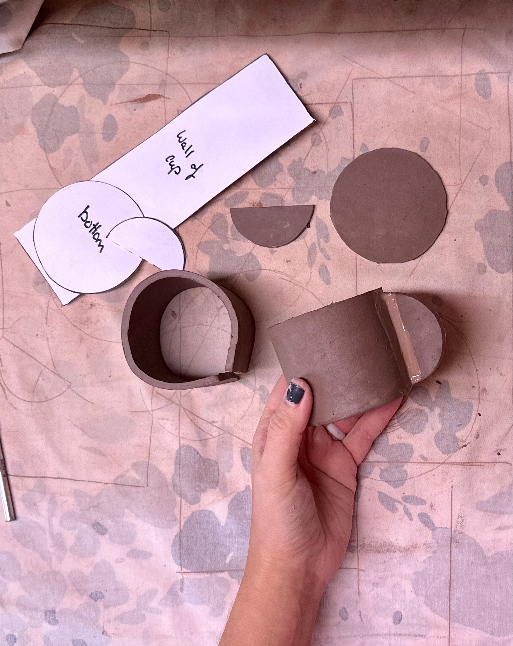 PDF Espresso Cup Printable Pottery Template - Etsy