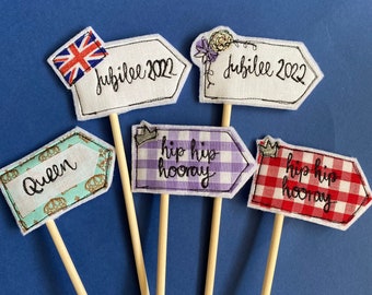 Jubilee Cake Topper - Etsy UK