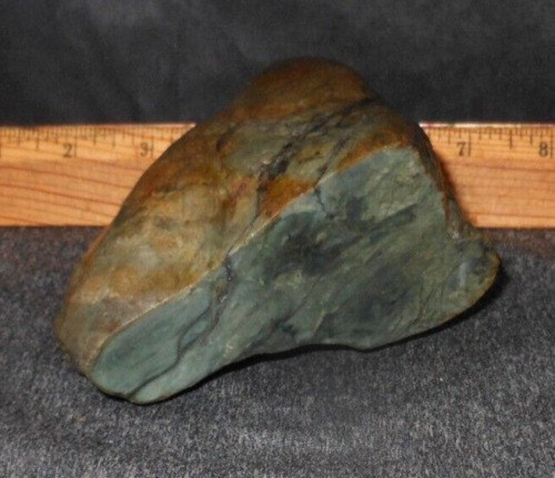 Washington State Foot Print Nephrite Jade 2 Pound 2.8 Oz - Etsy