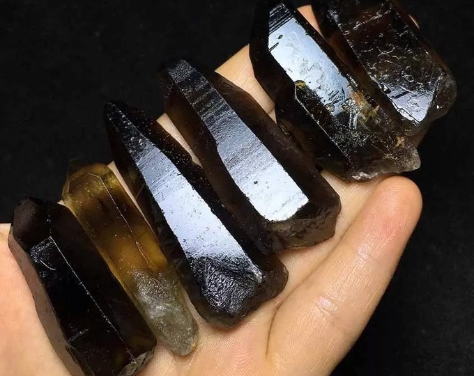 Himalayan Black Smoky Quartz 145 Grams - Etsy