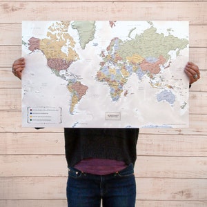 DIY Travel Map Set - Etsy
