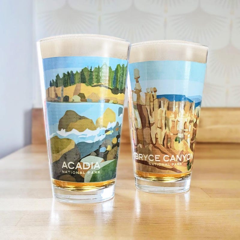 Pint Glasses - Etsy