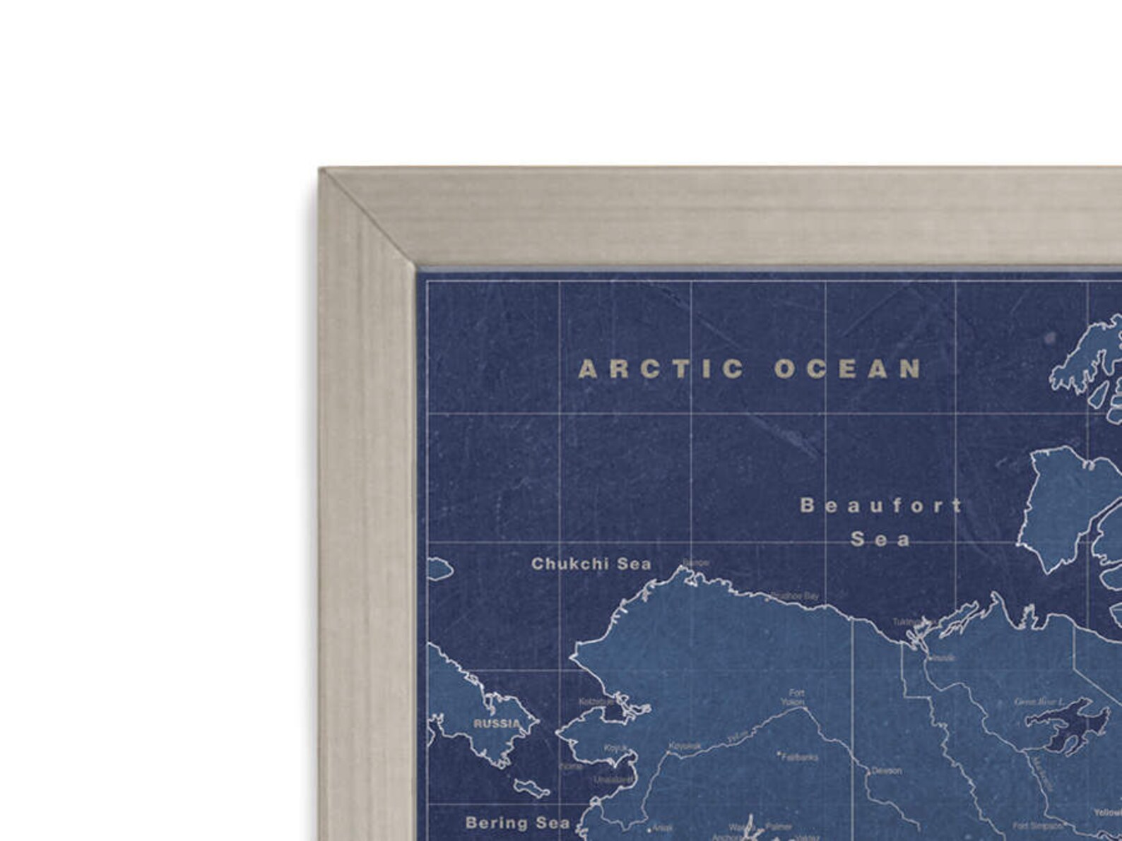 Modern Framed World Map Push Pin Travel Map 34x26 | Etsy