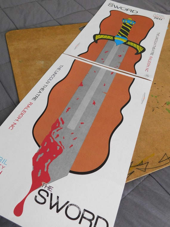 The Sword Show Poster - Etsy