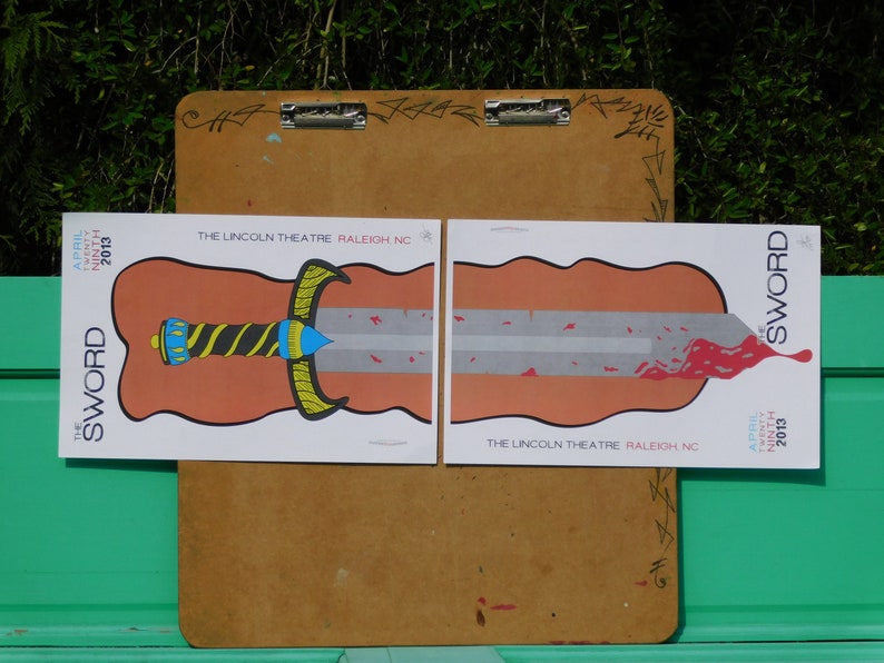 The Sword Show Poster - Etsy