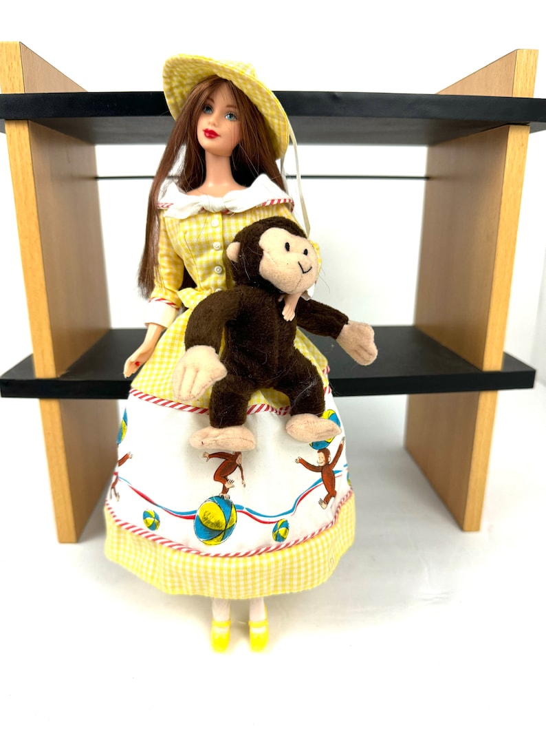 Vintage Barbie 2000 Curious George Collectors Edition Keepsake ...