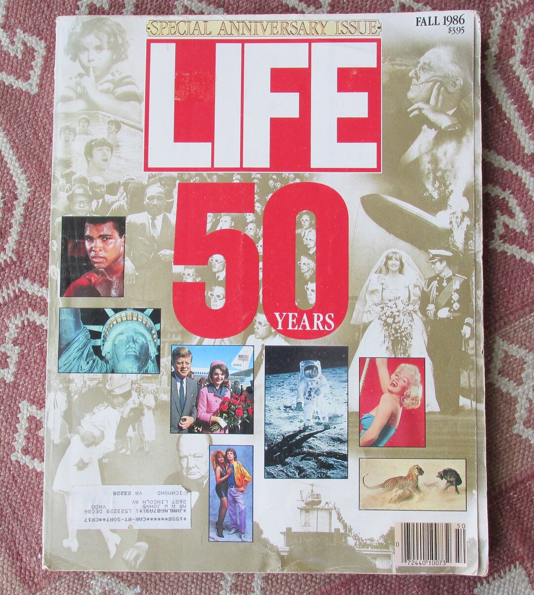 Life Magazine 50 Years Special Anniversary Issue Fall 1986 - Etsy