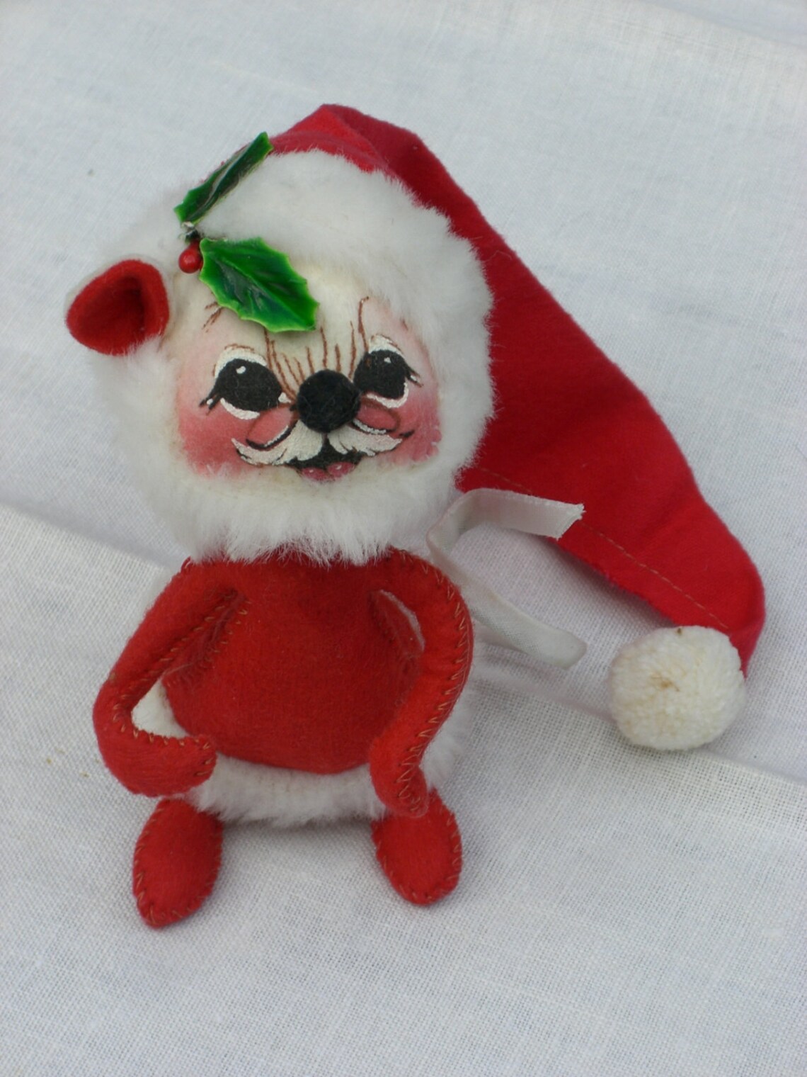 Annalee Doll Santa Mouse Vintage Free Shipping - Etsy