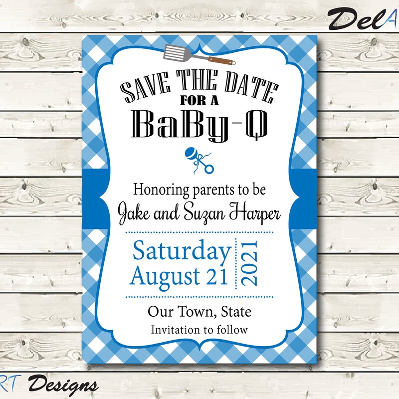 Blue Baby Que - Etsy