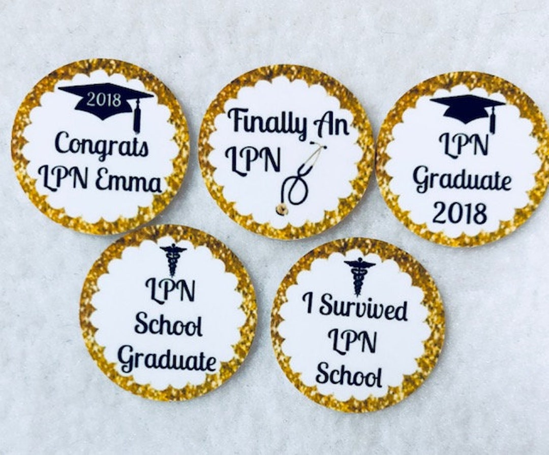 Set of 50/100/150/200 LPN Nursing Graduation 1 Inch Confetti - Etsy