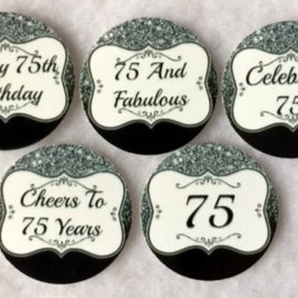 75th Birthday Party Favors - Etsy