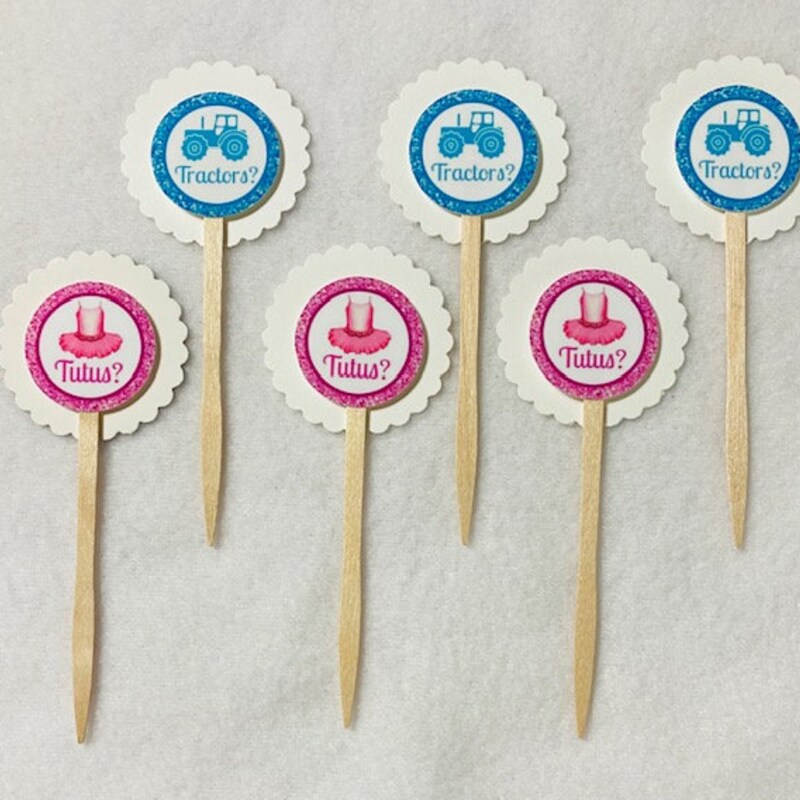 Tutu Cupcake Topper - Etsy
