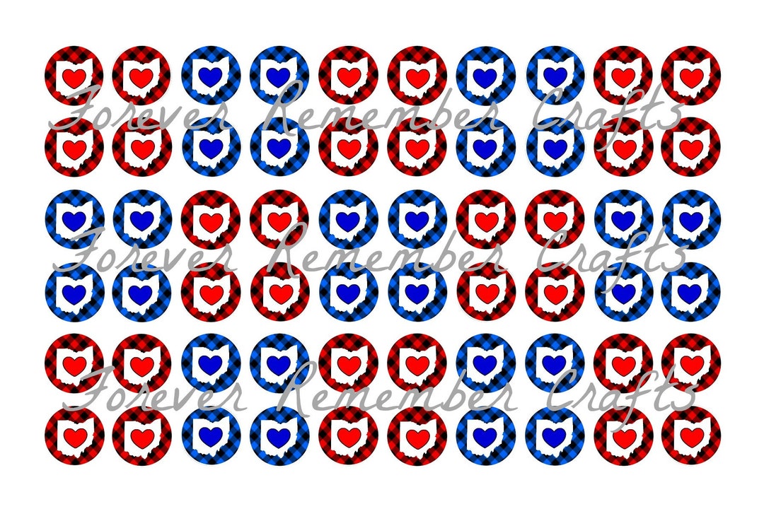 INSTANT DOWNLOAD 12mm Ohio Plaid Template - Etsy