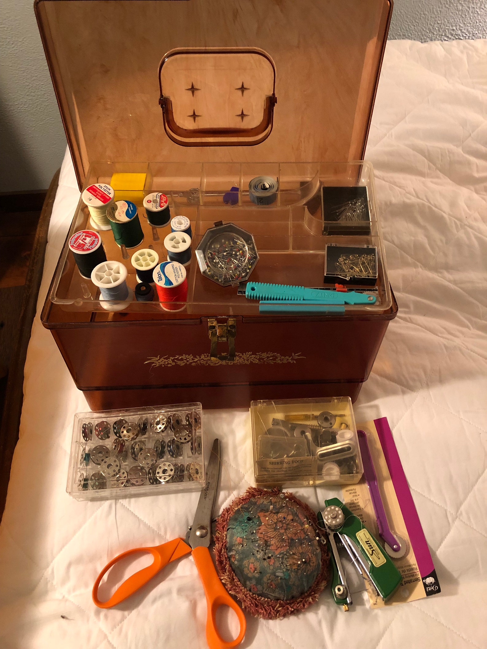 Vintage Sewing Kit - Etsy