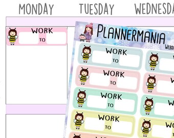 Funny work stickers | Etsy