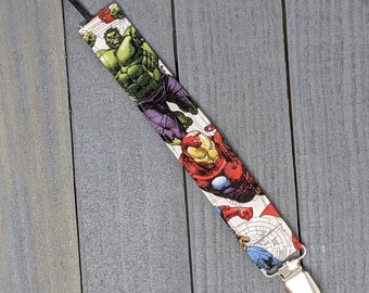 Peter Pan Pacifier Clip / Universal Fabric Binky Holder - Etsy