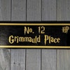 Sherlock Holmes Home Address Sign 221B Baker St. - Etsy