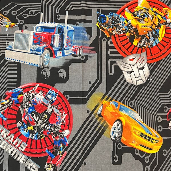 Transformers Quilting Fabric - Etsy