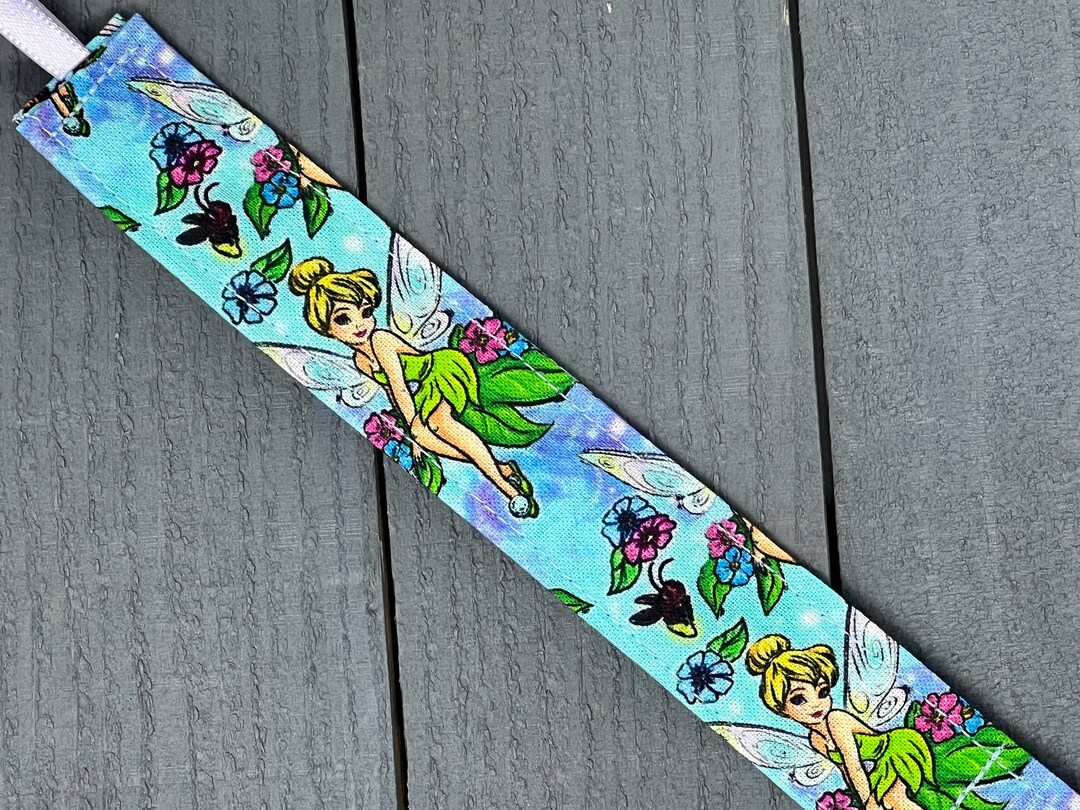 Tinker Bell Pacifier Clip / Universal Fabric Binky Holder - Etsy