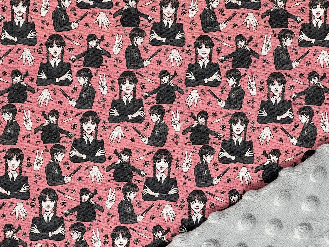 Wednesday Addams Blanket / Custom Sizes and Colors - Etsy