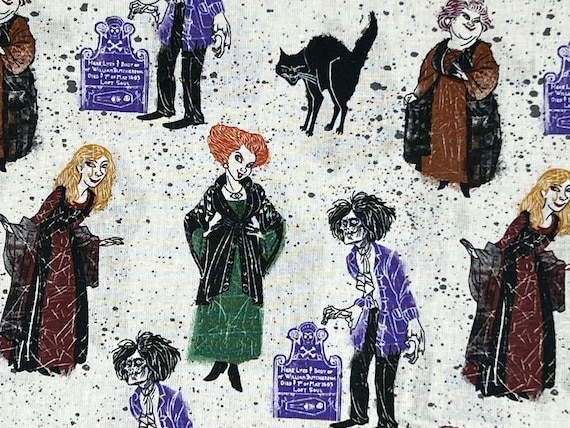 Hocus Pocus Fabric / Fat Quarter / by the Yard - Etsy