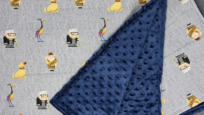 Disney Pixar UP Character Blanket / Custom Sizes and Colors - Etsy