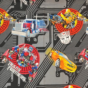 Transformers Quilting Cotton / by the Yard / Half Yard / Discontinued ...