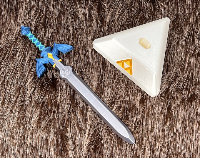 The Legend of Zelda ⁂ Master Sword Pen and Stand ⁂ High Quality - Etsy