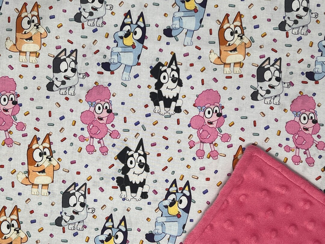 Bluey Sprinkle Blanket / Custom Sizes and Colors - Etsy