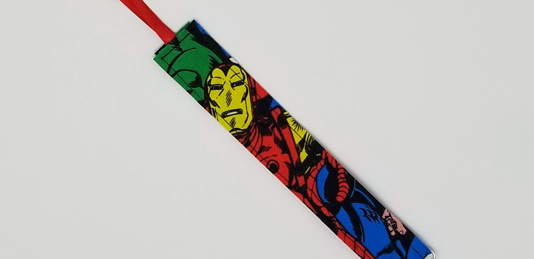 Iron Man Pacifier Clip / Avengers Universal Binky Holder - Etsy