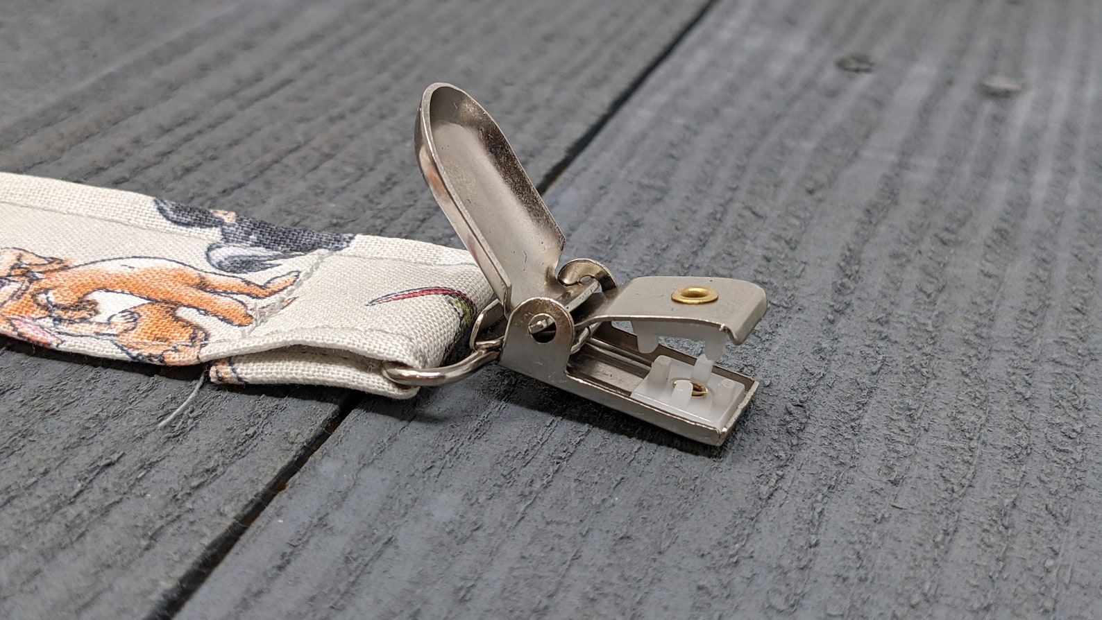 Peter Pan Pacifier Clip / Universal Fabric Binky Holder | Etsy