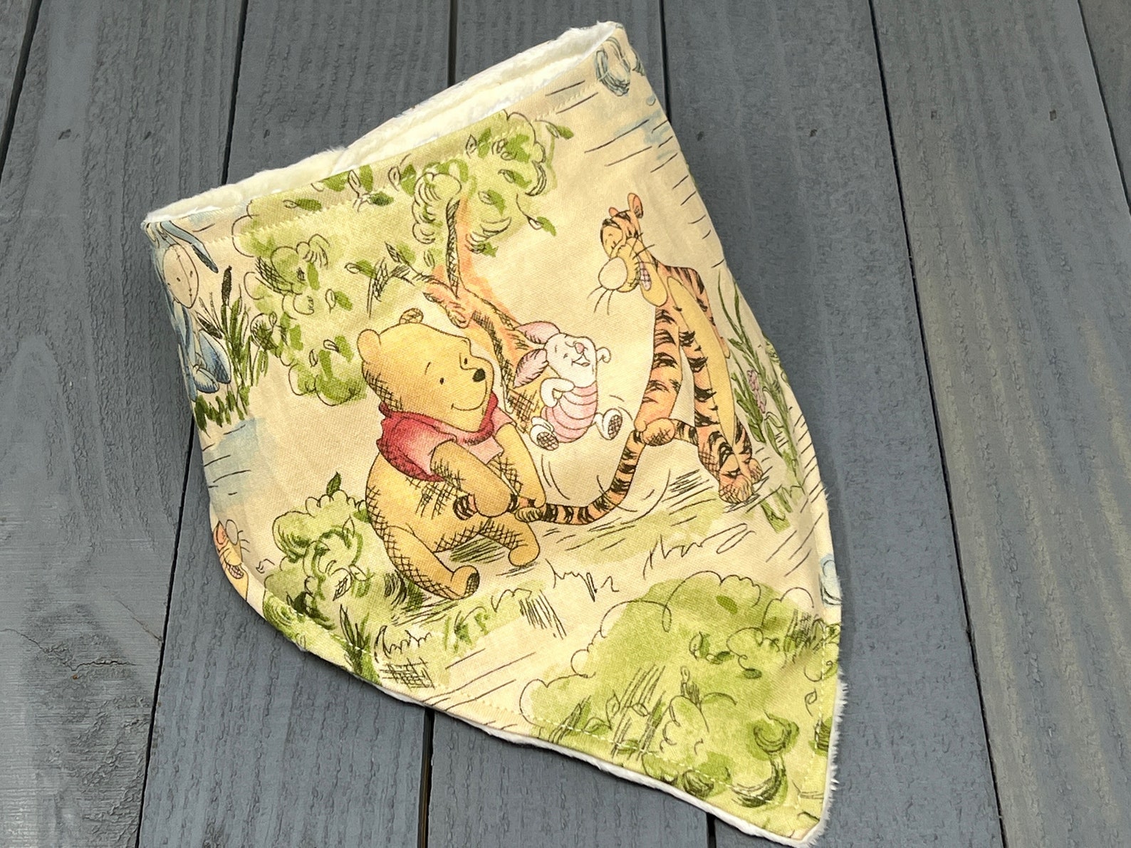 Winnie the Pooh Bandana Bib / Drool Bibdana - Etsy