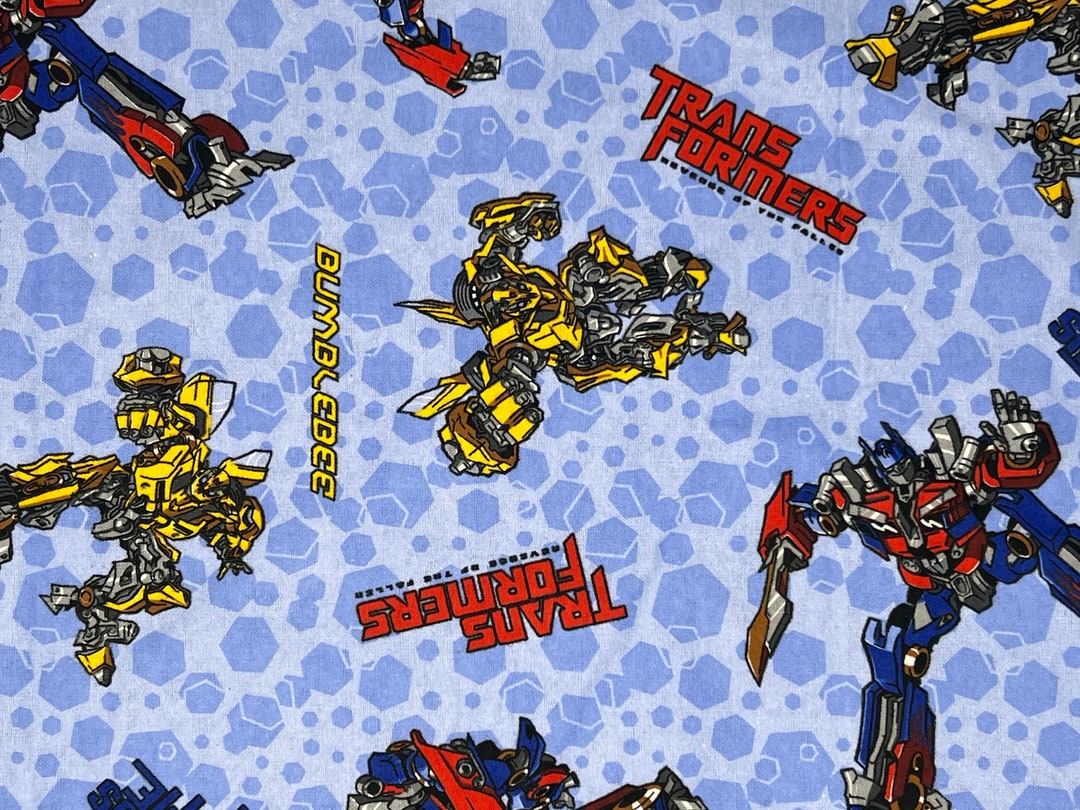 Transformer Flannel Fabric / Fat Quarter / by the Yard - Etsy