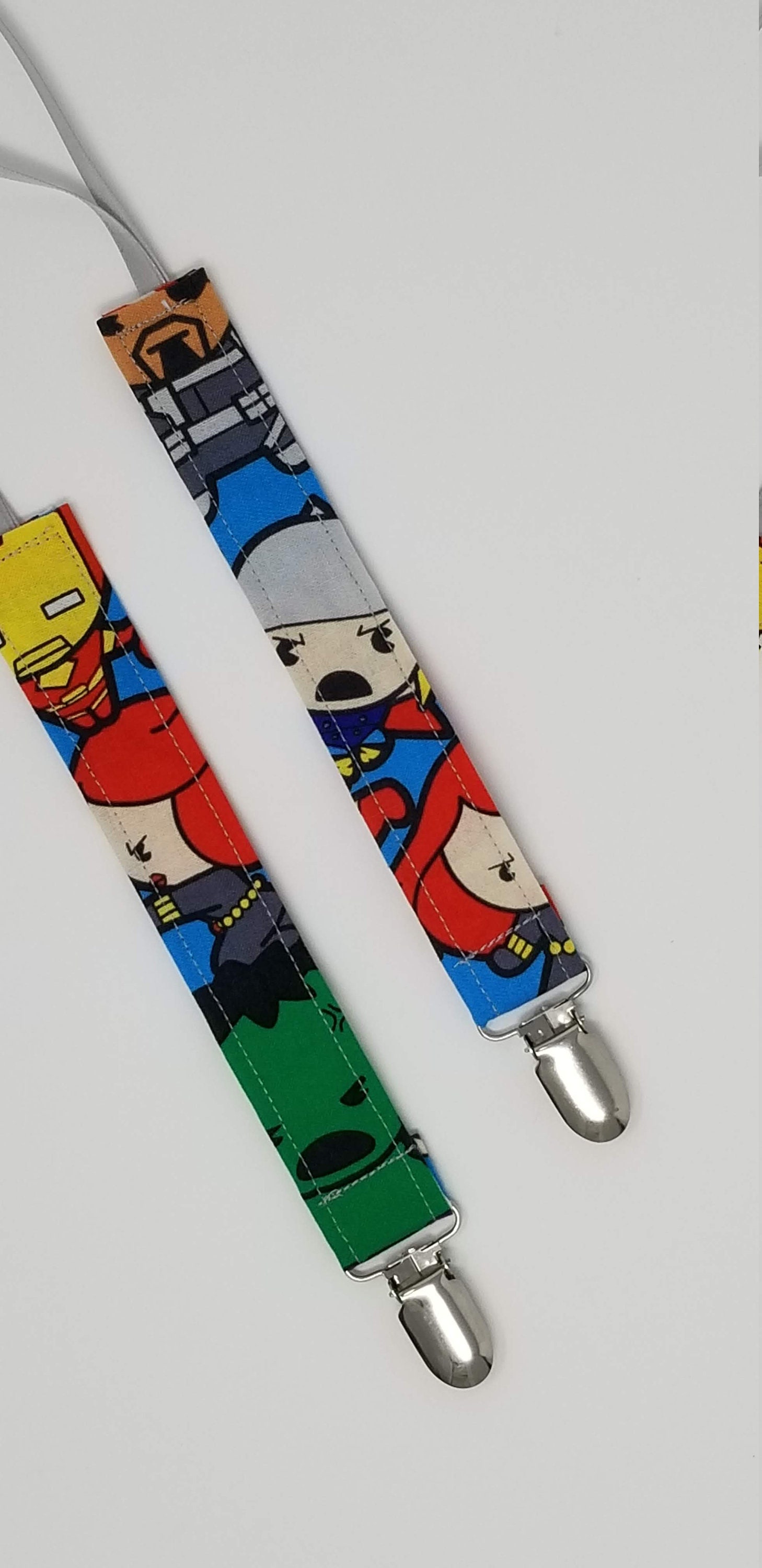 Kawaii Avengers Pacifier Clip / Universal Binky Holder - Etsy