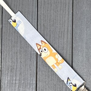 Bluey Pacifier Clip / Universal Fabric Binky Keeper - Etsy Canada