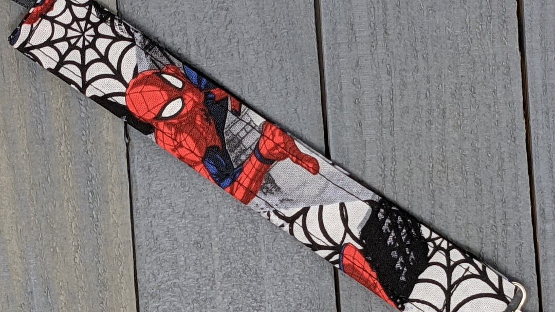 Spiderman Pacifier Clip / Universal Binky Holder - Etsy