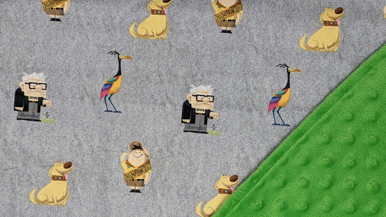 Disney Pixar UP Character Blanket / Custom Sizes and Colors - Etsy