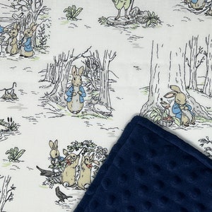 Peter Rabbit Blanket / Custom Sizes and Colors - Etsy
