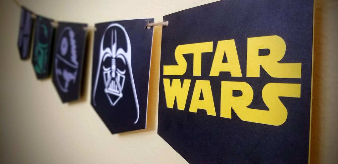 Custom Star Wars Birthday Banner / Star Wars Party / High Quality - Etsy